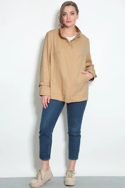 Куртка 11855 песочный LeNata купить в интернет магазине Велесмода